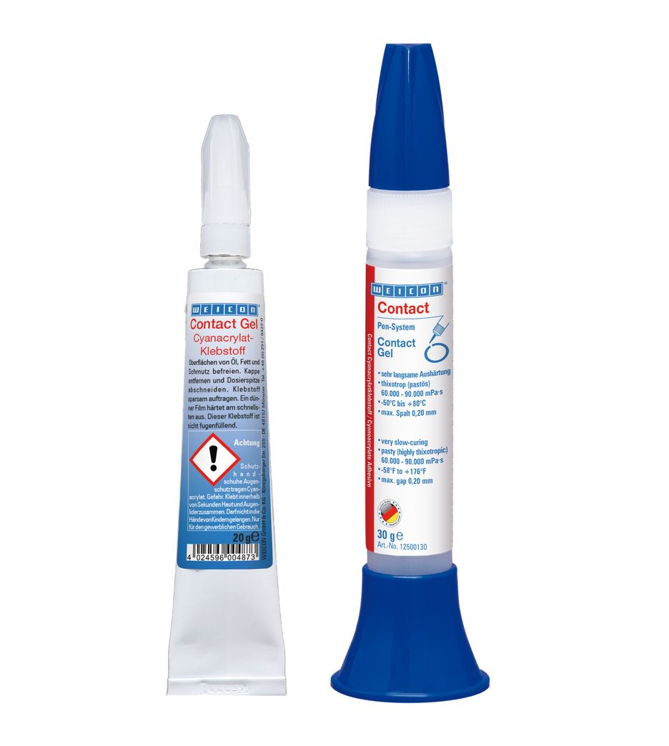 Contact GEL | pasty instant adhesive for porous surfaces | 10002033